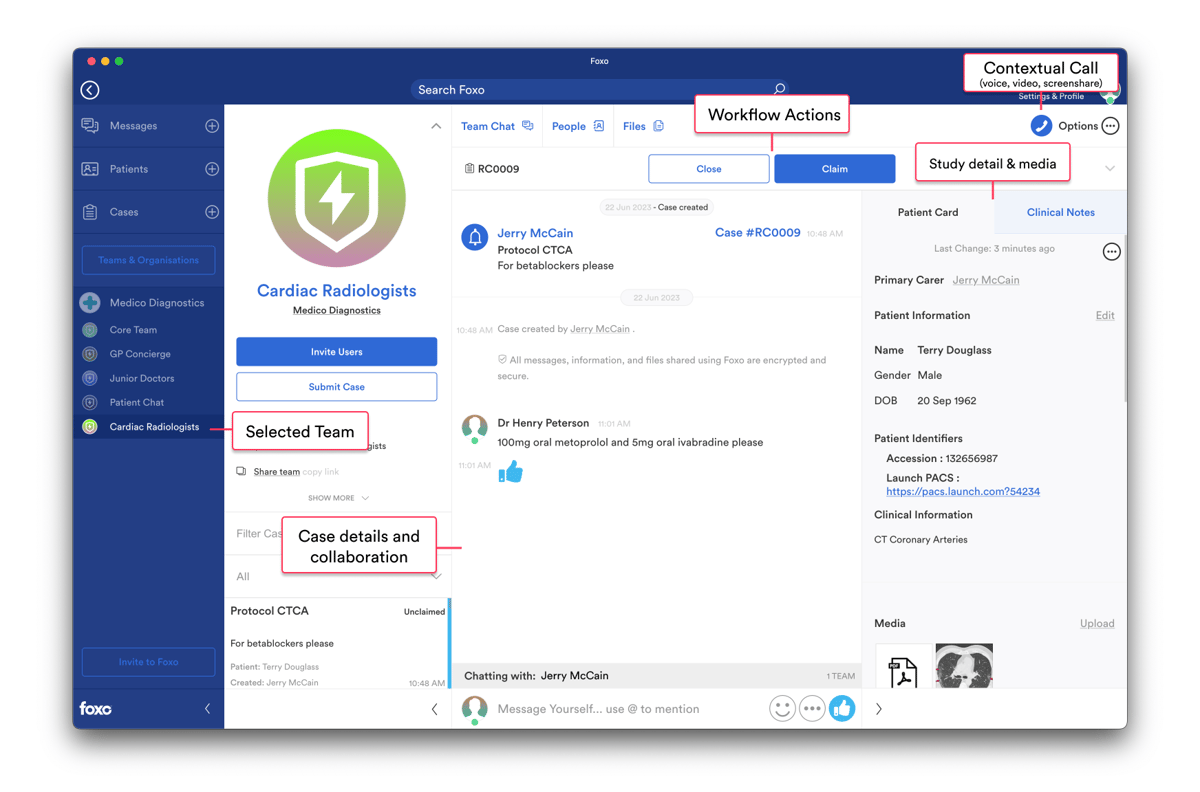 Foxo & Kestral - Integrated tools for Radiology