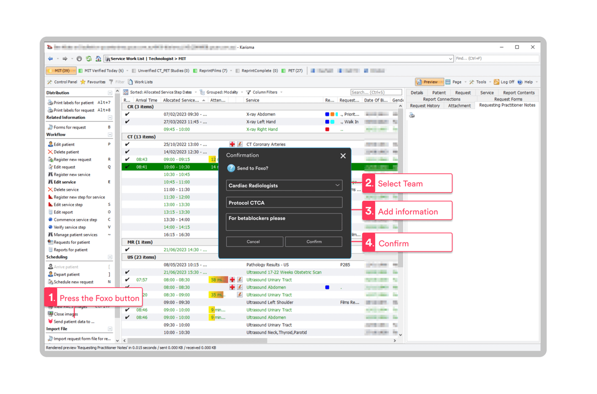 Foxo & Kestral - Integrated tools for Radiology